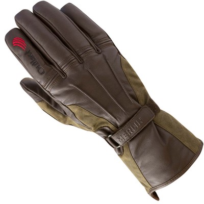 MERLIN DARWIN WP BROWN OUTLAST WAX COTTON RETRO WATERPROOF MOTORCYCLE ...