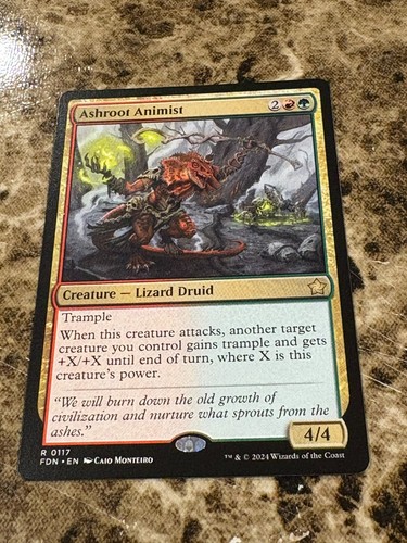 ASHROOT ANIMIST Magic MTG Foundations | eBay