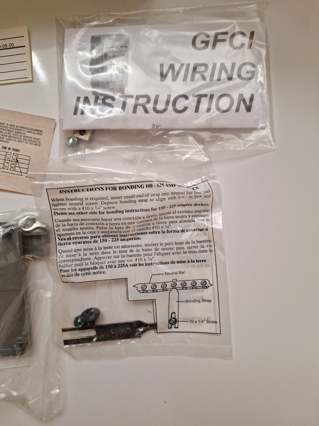 SIEMENS SPA W0408ML1125 125 Amp 4-Space 8-Circuit LOAD CENTER W/ 50 AMP ...