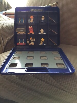 Vintage Tech Deck Carry Case With Dudes And Finger Skateboards | eBay