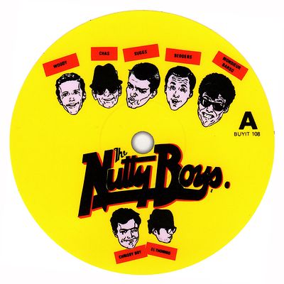 Madness record label sticker. Return Of The Los Palmas 7. Stiff Records ...