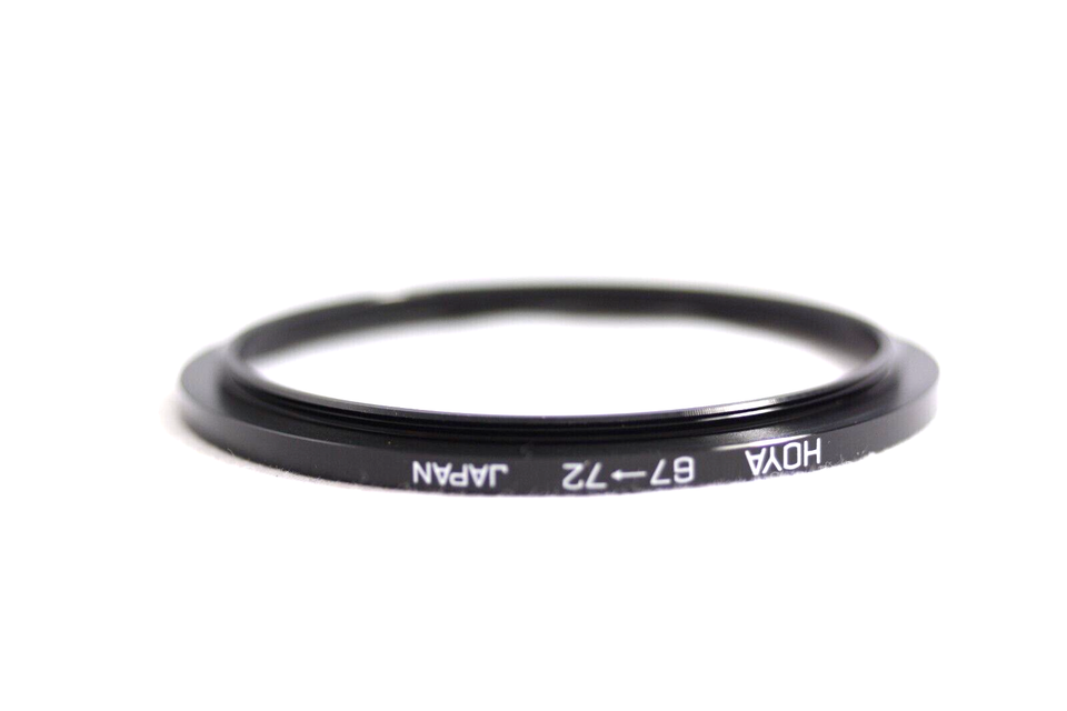 HOYA 67-72MM STEP-UP CAMERA LENS METAL FILTER RING (MINT) | eBay