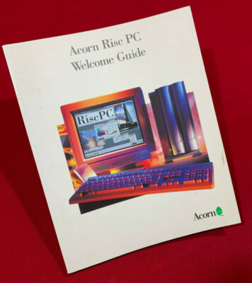 Acorn RiscPC Welcome Guide Manual 1996 edition ACJ22 Risc PC | eBay UK