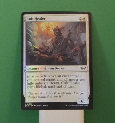 MTG DSK: Cult Healer (Creature Human Doctor) Regular Common 0002 ...