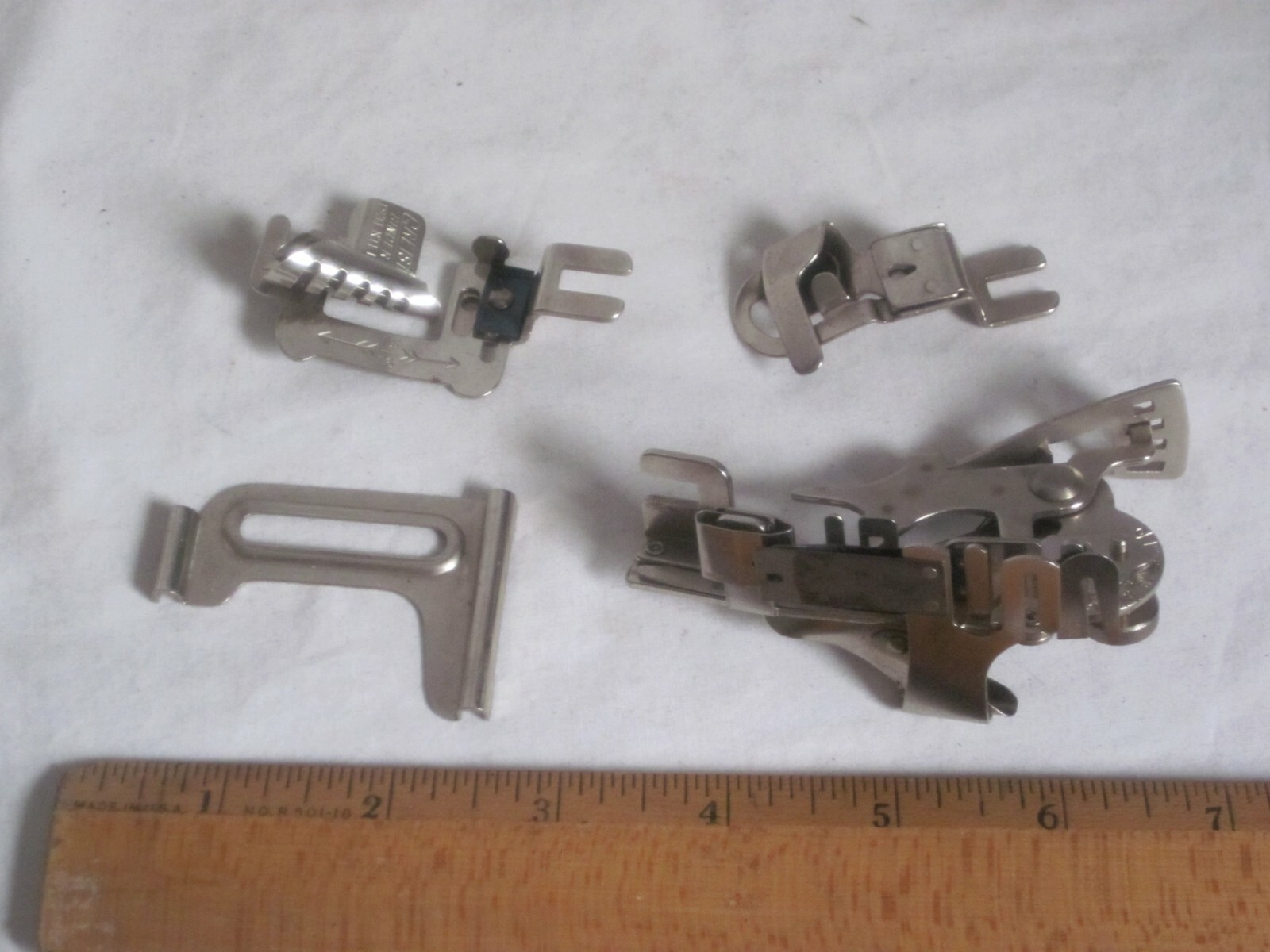 vintage Greist Ruffler Binder Hemmer parts 4 part sewing sew ...