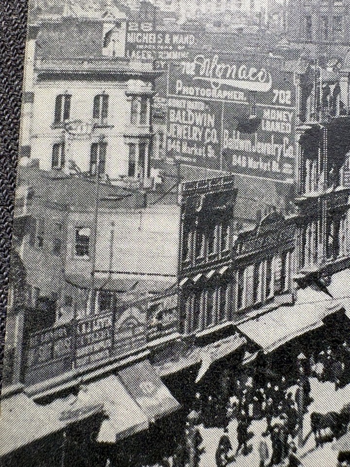 1911 San Francisco CA Postcard Vintage Scene Market Street Great ...