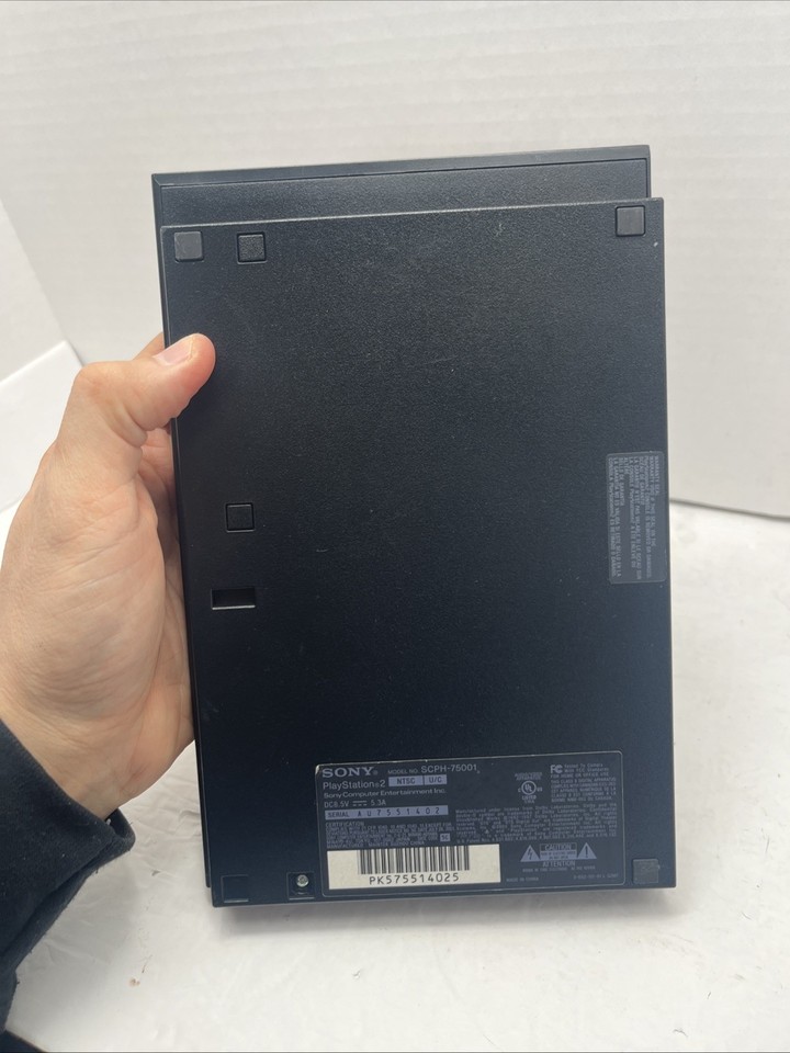Sony PlayStation 2 PS2 Slim Console Only Parts Or Repair SCPH- 75001 ...
