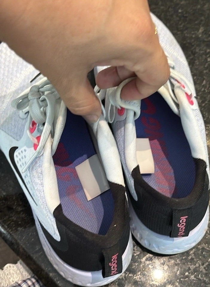 Nike Women's Legend React 3 Running Shoes JQ2 White/Pink CK2562-101 Size US:9.5 | eBay