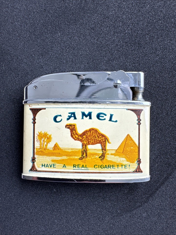 Vintage Camel Cigarette Lighter Coronet Super Lighter Japan With ...