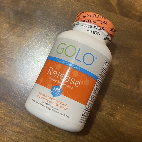 New Golo Release Dietary Supplement 180 Capsules Exp 1/26 Vegetarian 60 ...