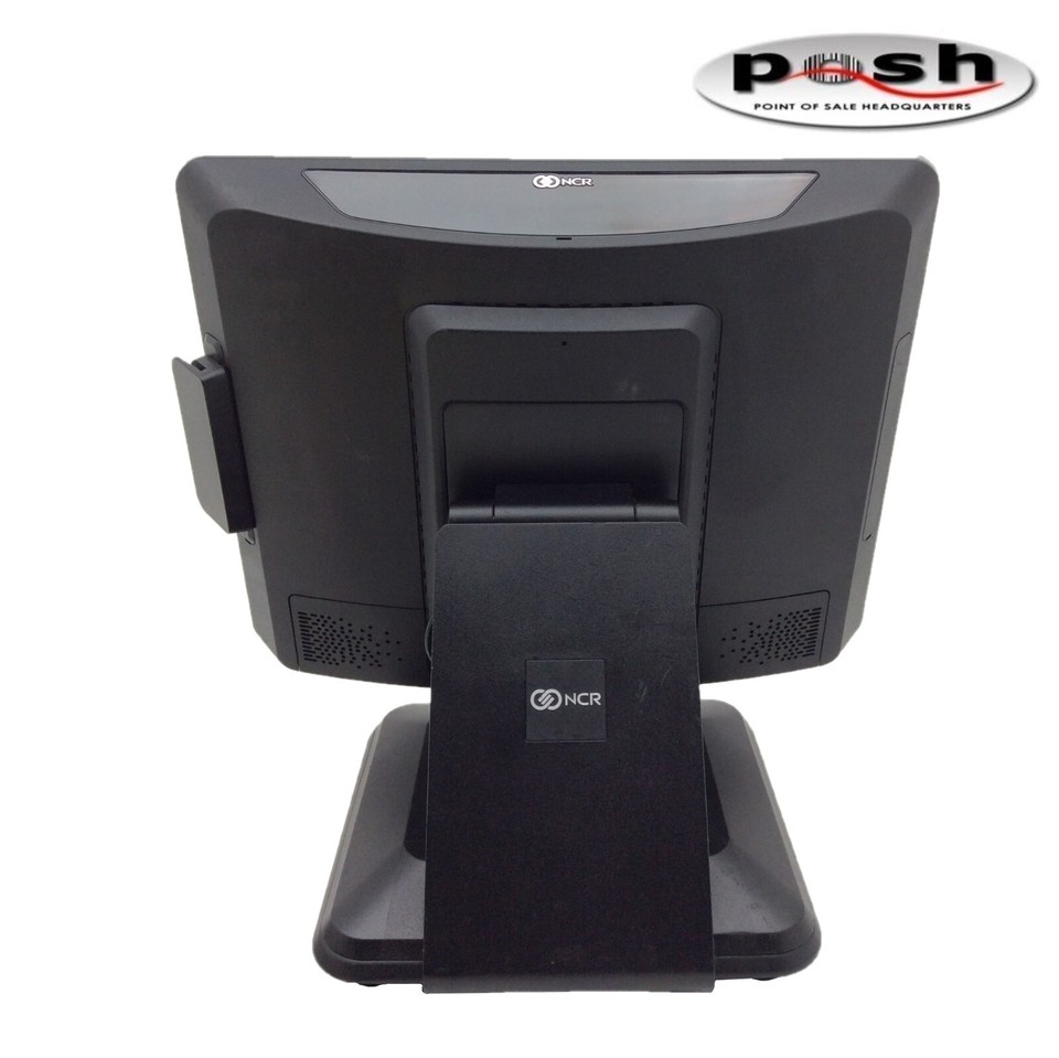 NCR 7761-3000-8800 Terminal Touch Screen POS System W/ Stand & Card ...