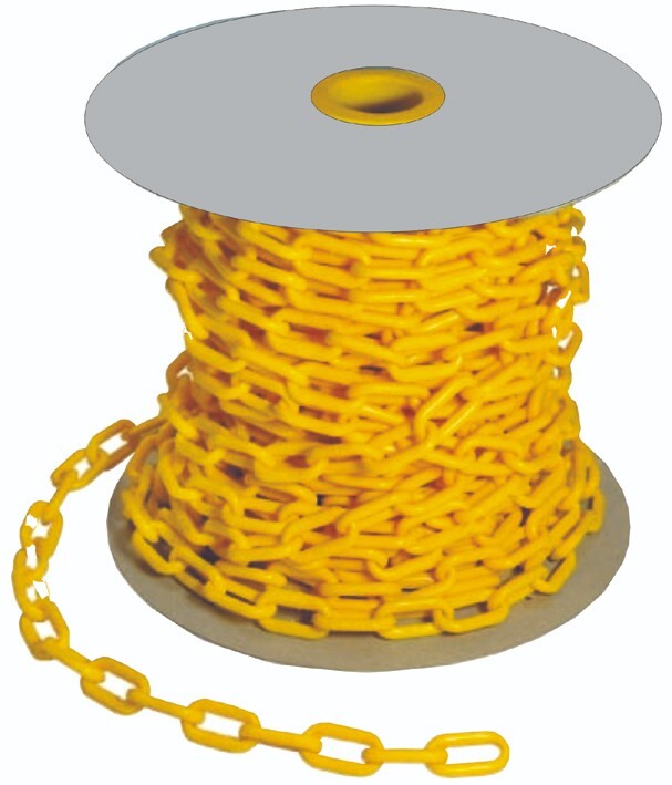 Yellow Safety Chain 40m Roll Site Safety Safety Chain | eBay Australia