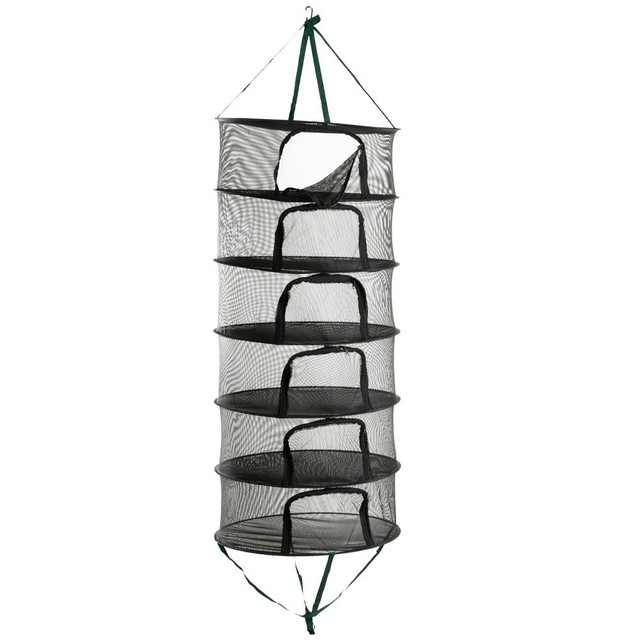 STACK!T: Collapsible Mesh Drying Rack: For Seeds, Herbs, Veggies, Bulbs ...