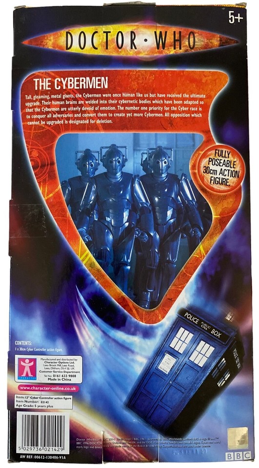 Doctor Who Cyber Controller 12" Action Figure NEW Cyberman Leader ...