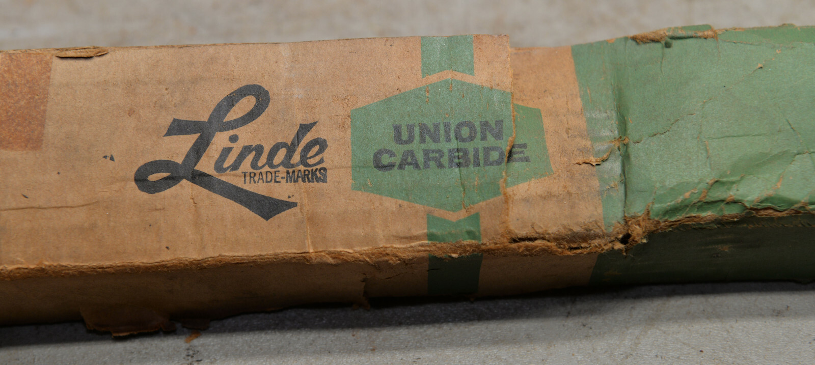 40 almunium alloy brazing welding soldering rod Linde Oxweld vintage 3/ ...