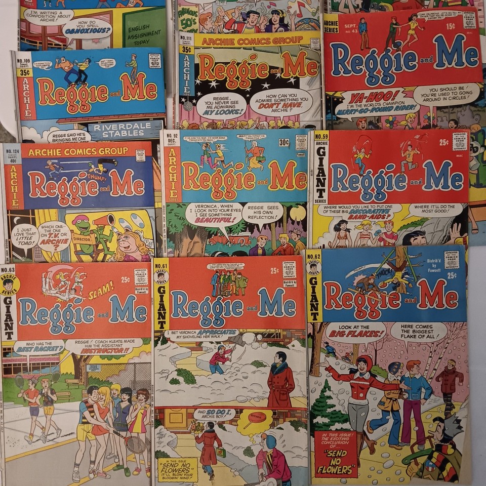 Archie reggie and me Comics Vintage Lot of 15 | eBay