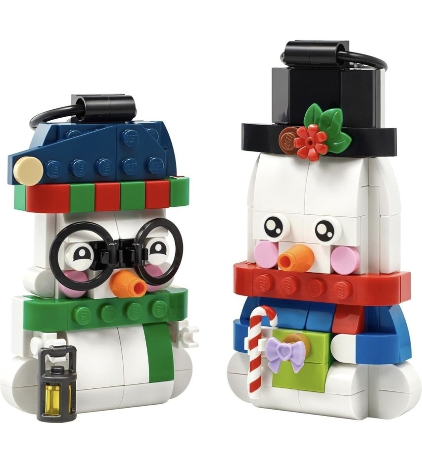 LEGO® 40812 Snowman Ornaments Christmas. Brand new & Sealed | eBay UK