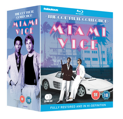 Miami Vice The Complete Collection Blu-ray New Sealed Official UK ...