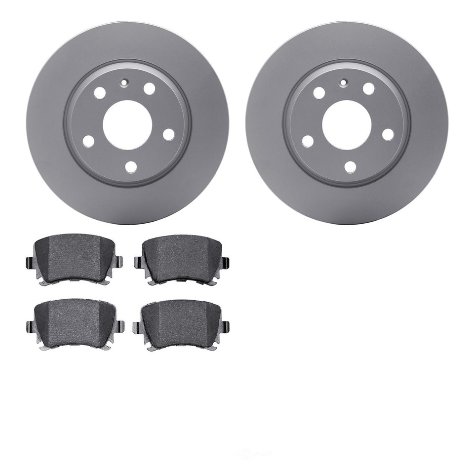 Disc Brake Kit-Geospec Rotors with 3000 Series Ceramic Brake Pads DFC ...