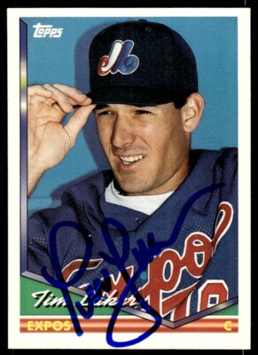 1994 Topps Baseball Tim Laker Auto Montreal Expos #524 Signed | eBay