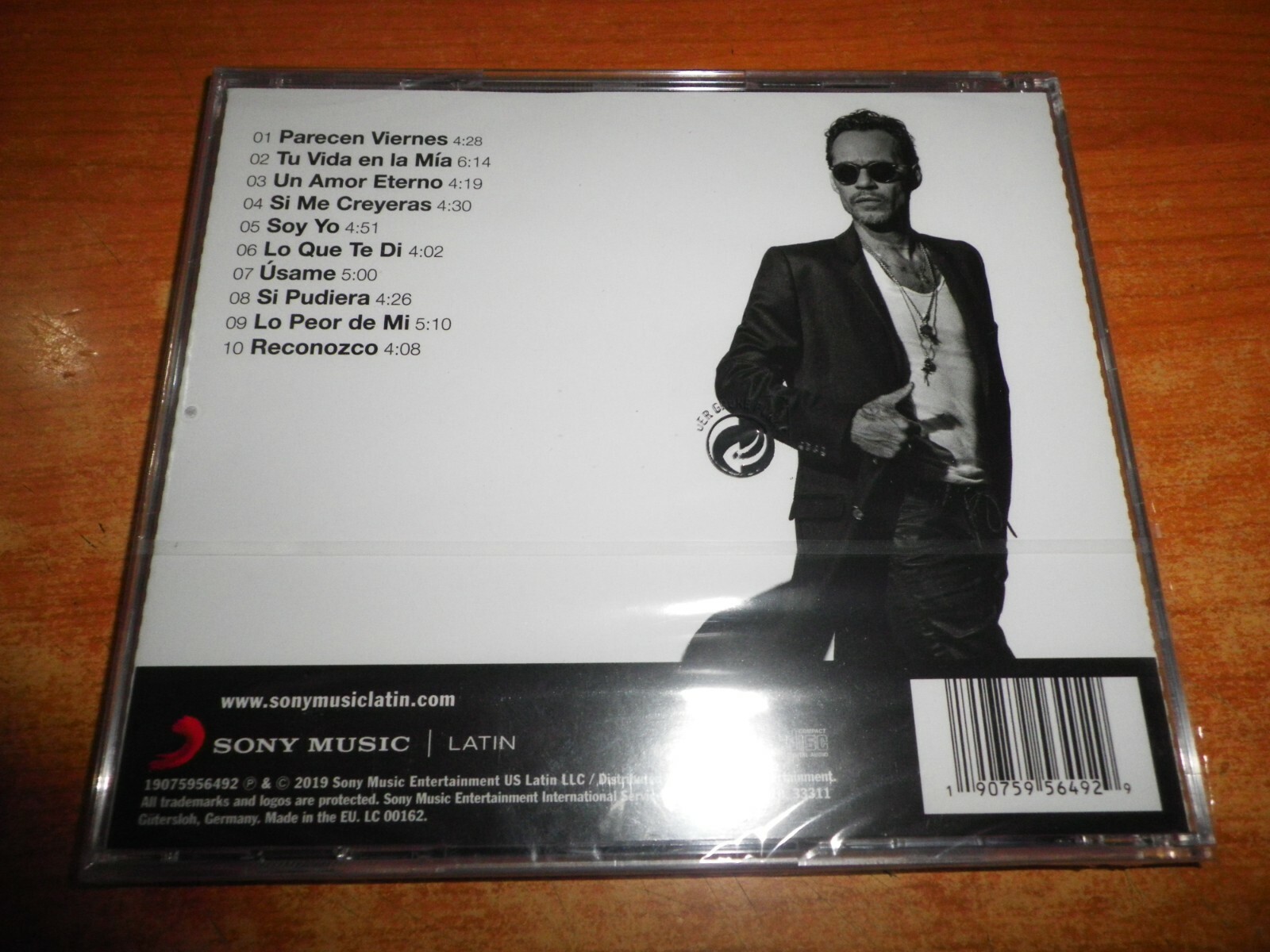 MARC ANTHONY Opus CD ALBUM PRECINTADO DEL AÑO 2019 CONTIENE 10 TEMAS | eBay