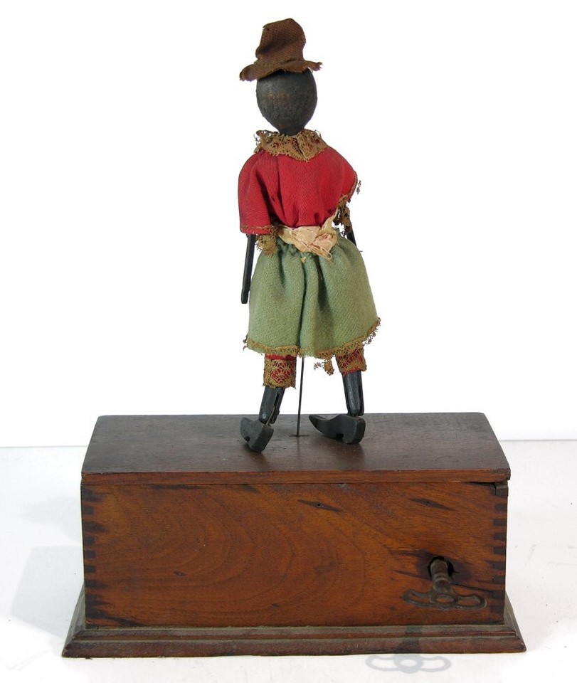 1873 CLOCKWORK WIND UP JUBILEE DANCER AUTOMATON TOY By La GROVE KEMP ...