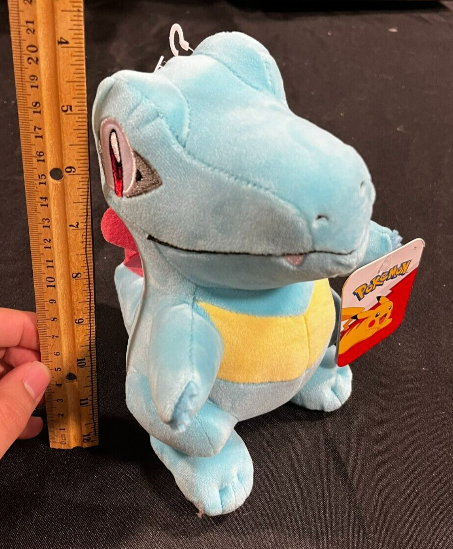 2022 JAZWARES POKEMON TOTODILE 8" PLUSH TOY BRAND NEW WITH TAGS (AA ...