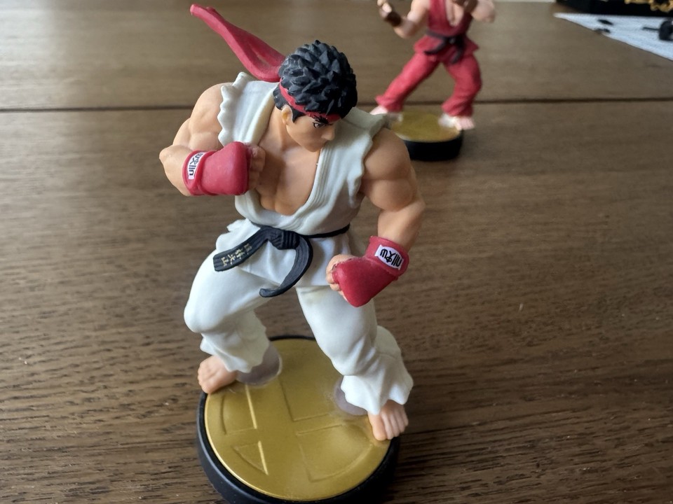Nintendo Switch Super Smash Bros Ryu & Ken Street Fighter Amiibo | eBay