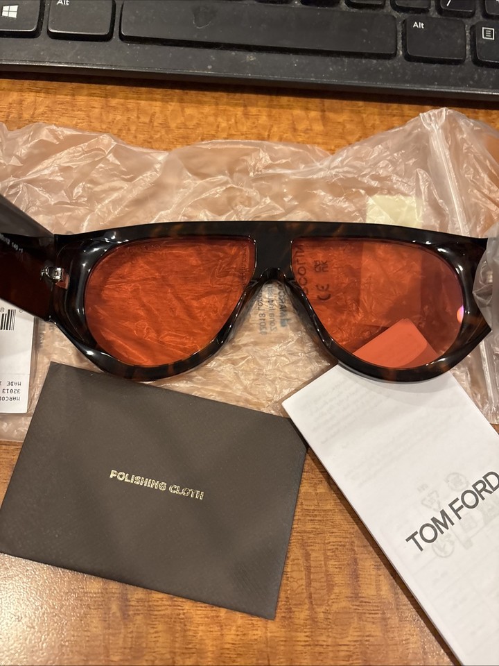 Tom Ford TF1044 52S Bronson Sunglasses Flawless Authentic 60mm | eBay