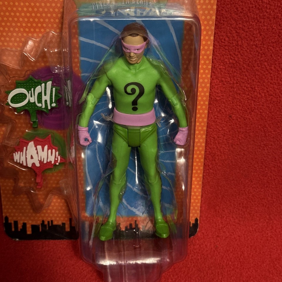 The Riddler - Batman 66 Classic TV Series - 6" Figure - McFarlane Toys ...