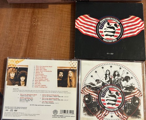 Grand Funk Railroad CD PLUS DVD Greatest Hits MINT | eBay
