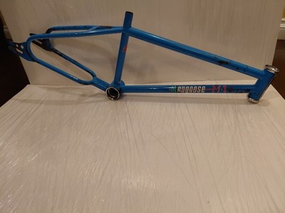 Old School Vintage 1986 Mongoose M1 20in BMX Frame Blue | eBay