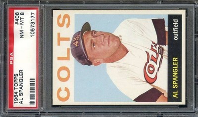 1964 TOPPS #406 AL SPANGLER PSA 8 *B64374 | eBay