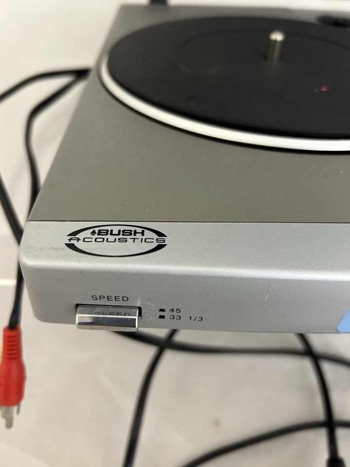 BUSH MTT1 Acoustic Mini Turntable Record Player, Vinyl Records, HiFi ...