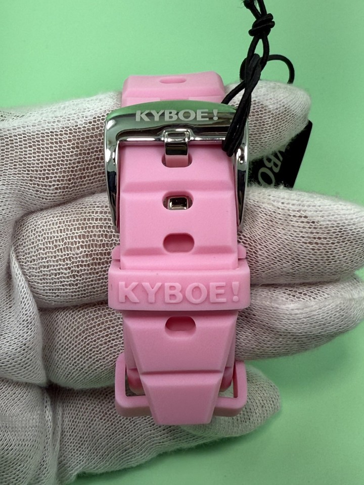KYBOE! Giant Mariner 48mm Pink 10ATM Water Resistance Quartz Watch KY ...
