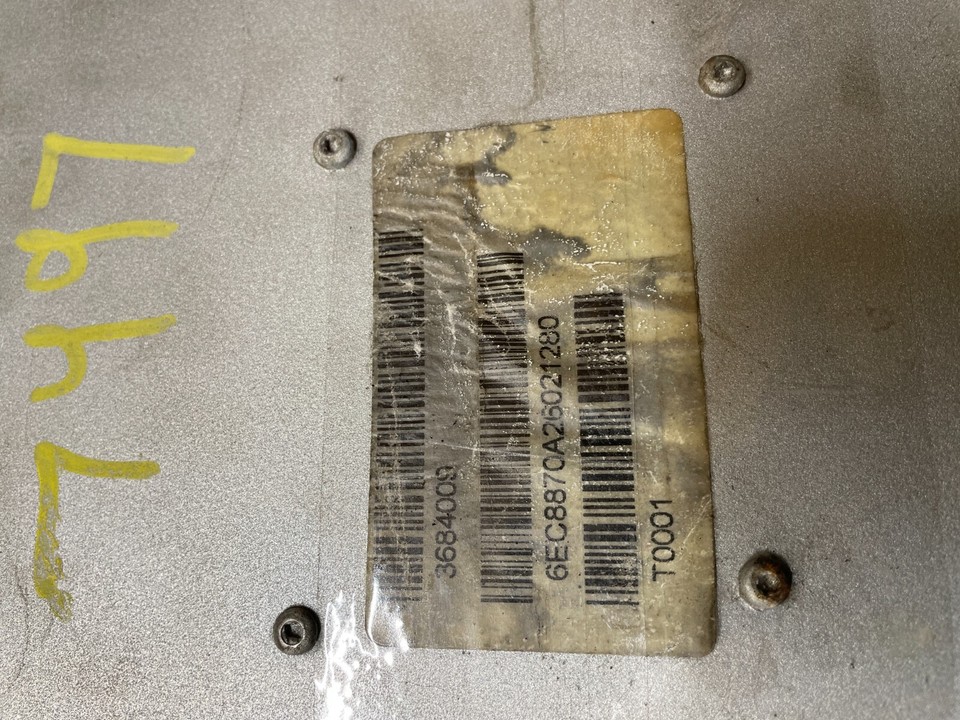 CUMMINS ISX ECM ECU DIESEL ENGINE COMPUTER MODULE PART#3684009 RX 7497 ...