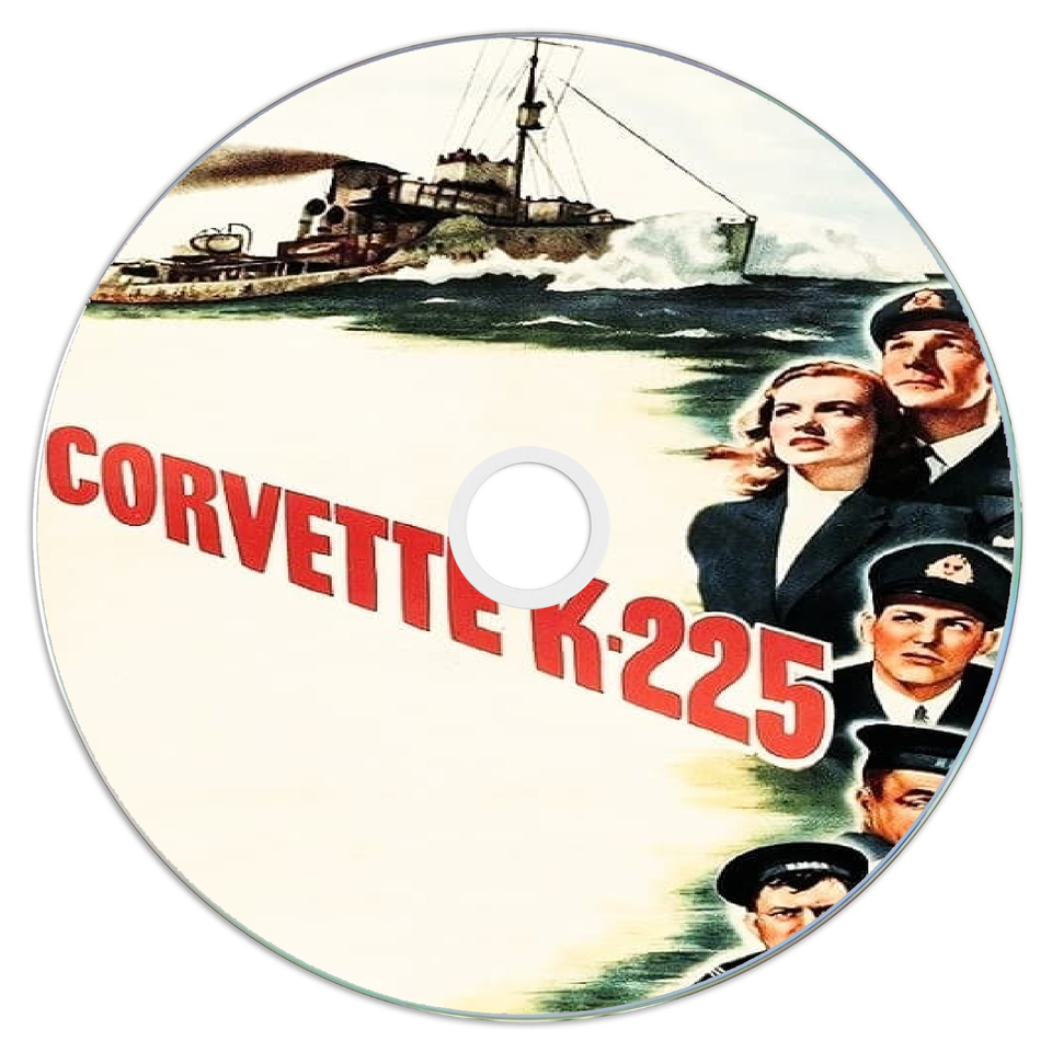 Corvette K-225 (1943) Public Domain Film Supplied On DVD Free UK ...