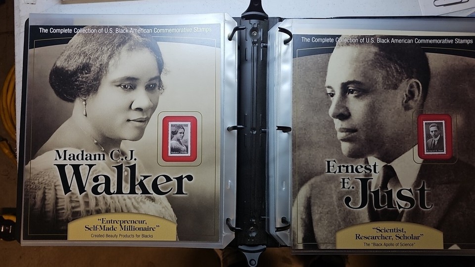 The Black Heritage Commemorative Society Stamp Biography Collection 52 ...