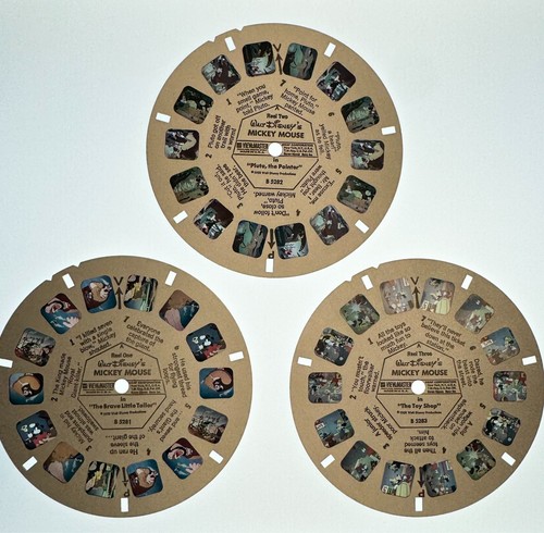 View Master Reel Set B Walt Disney's Mickey Mouse | eBay