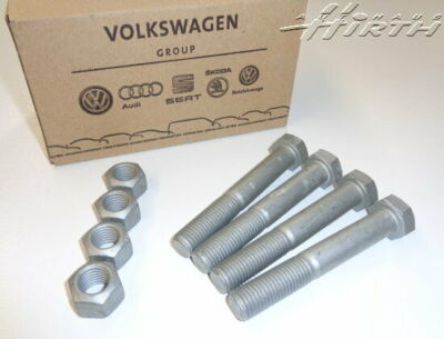 4x Schraube Mutter Querlenker innen oben M12x1,5x80 Original VW T4 N ...
