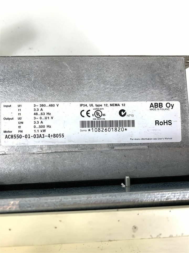 ABB Oy Ach550-01-03a3-4+B055 Convertisseur | eBay