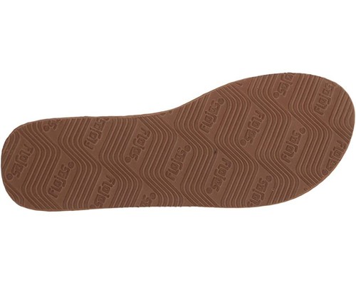 Flojos Fiesta 2.0 Navy/Tan Vintage Slip On Slide Thong Flat Flip Flops ...