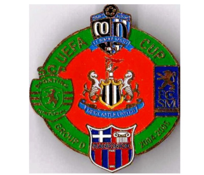 football soccer pin badge Newcastle United, Dinamo,FCSM, Sporting ...