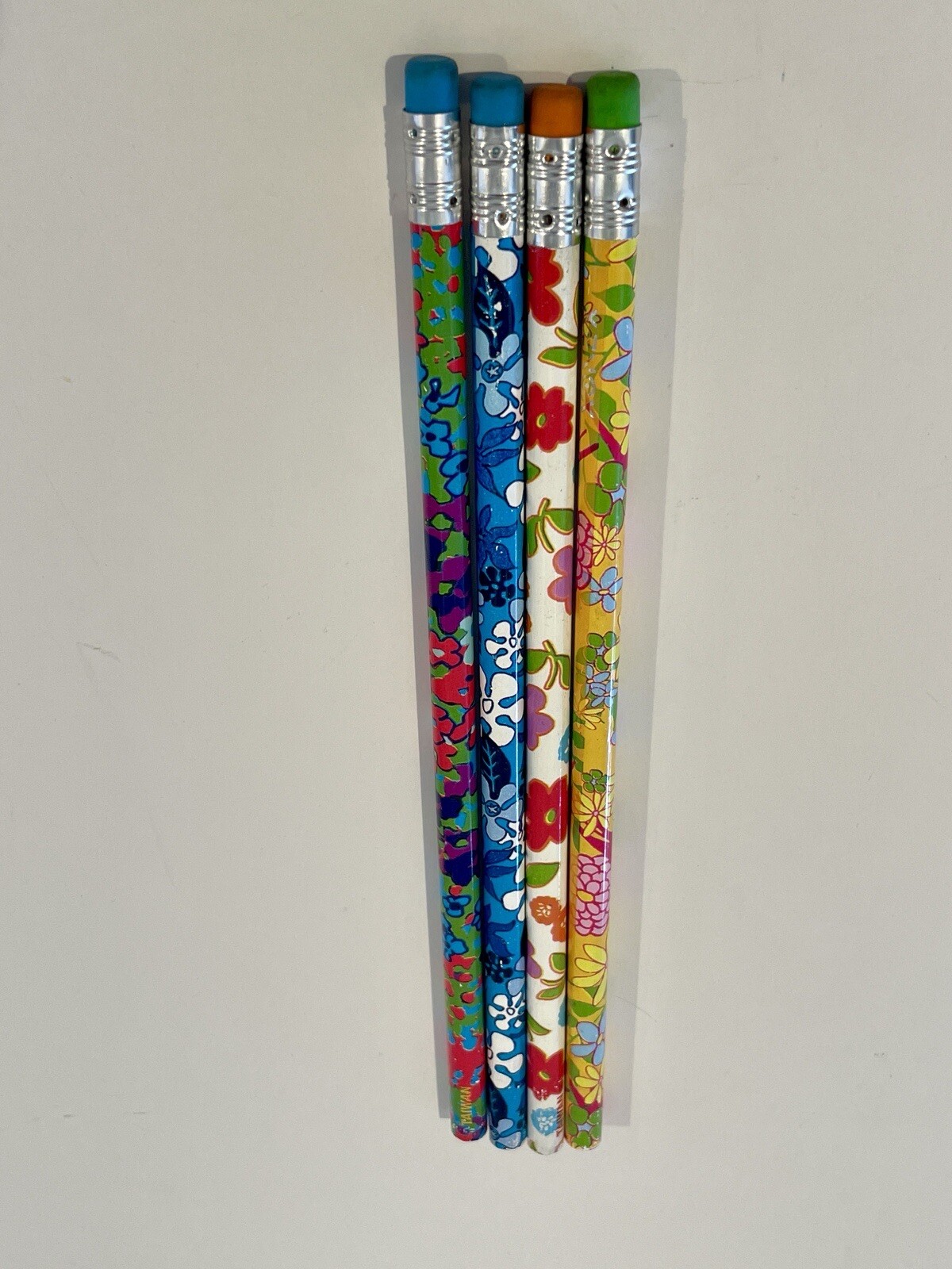 XONEX 4 Pencils Set Floral Patterns NEW | eBay