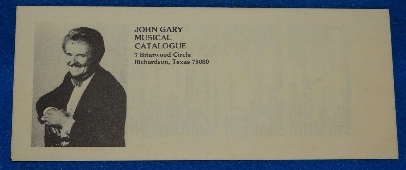 "Sincerely Yours" John Gary Record LP Germany 1984 Autographed/Signed VG+/VG++ | eBay