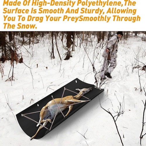 Deer Drag Sled - For Ice Fishing, Hunting Game, Firewood, Hunting Gear ...