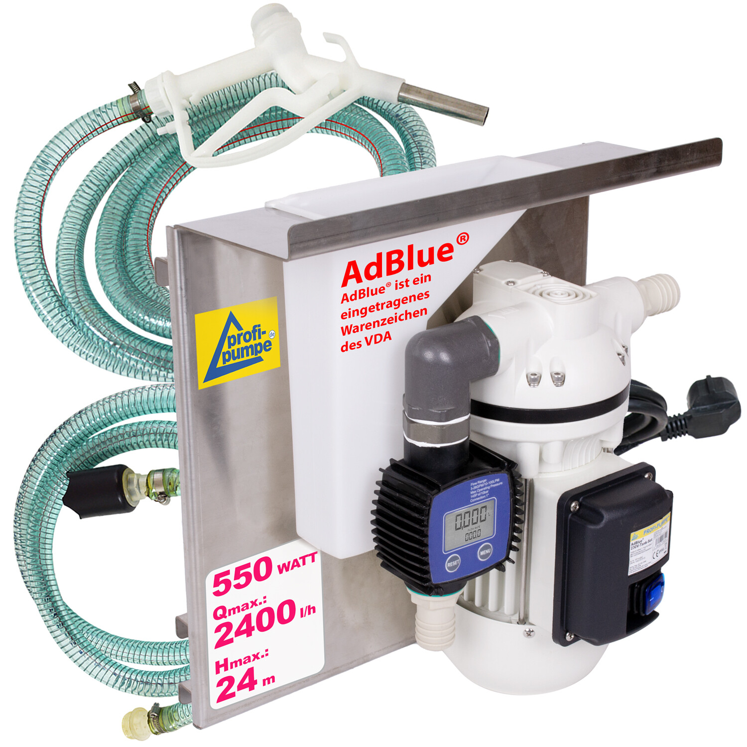 ADBLUE PUMP UREA PUMP SELF PRIMING TANK NOZZLE BARREL KIT SET IBC 12V ...