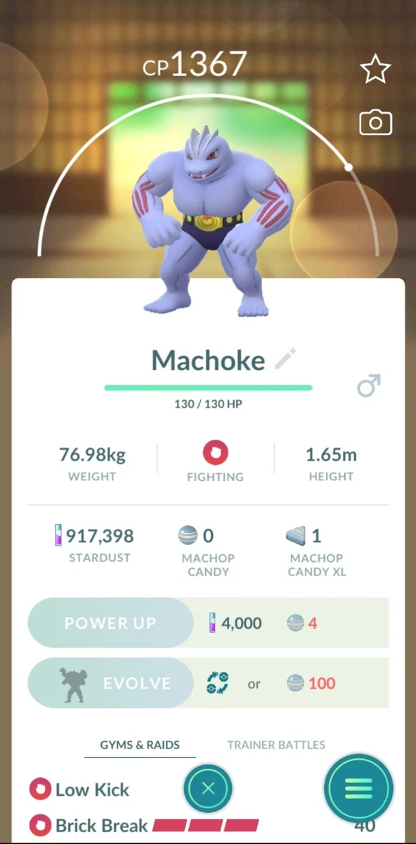 Pokemon Machoke Evolve