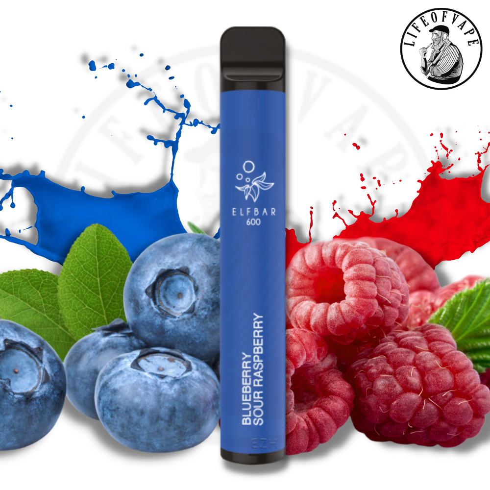 ELFBAR 600 Züge Einweg E-Zigarette mit 0/20mg Nikotin I Liquid E-Shisha ...