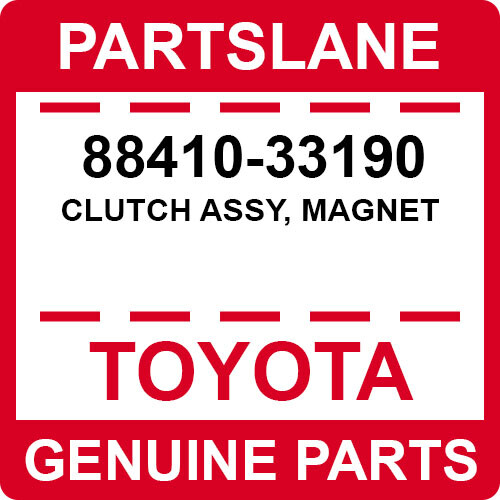 88410-33190 Toyota OEM Genuine CLUTCH ASSY, MAGNET | eBay